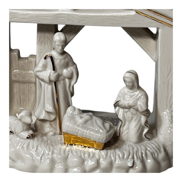 Mikasa | Holiday | Mikasa Fine Porcelain Nativity Votive Candleholder ...